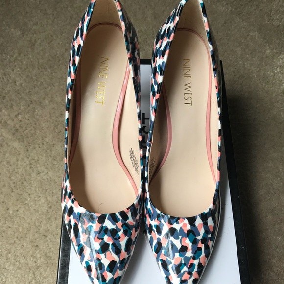 Nine West | Shoes | Nine West Nwflax Blue Mul Y | Poshmark